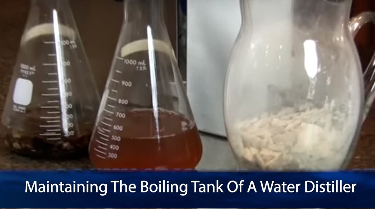 Maintaining The Boiling Tank Of A Water Distiller – WaterDistillers.com