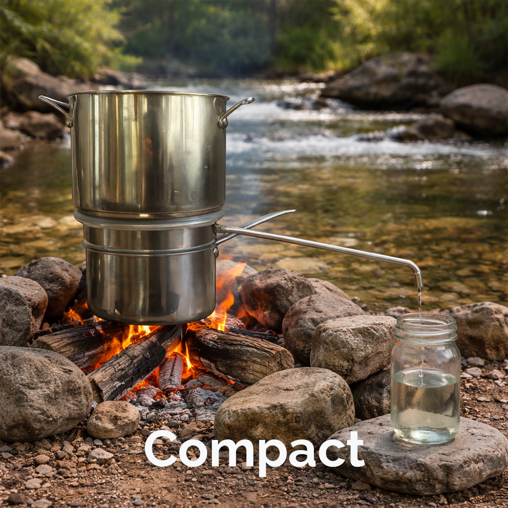 Emergency NonElectric Survival Water Distillers for Survival Situation ...