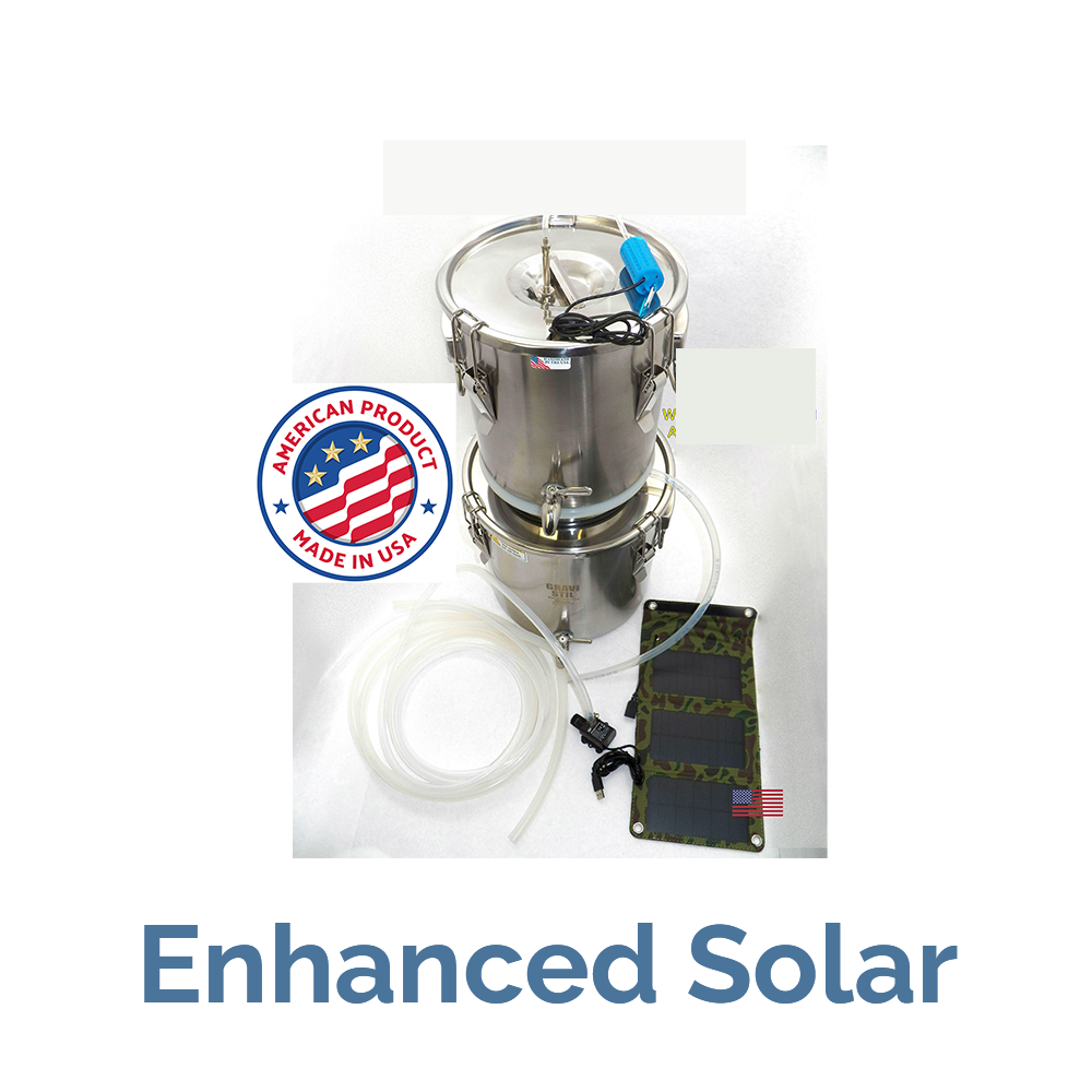 Enhanced Solar Powered Multi-Purpose Water Distiller and Gravity Filte ...