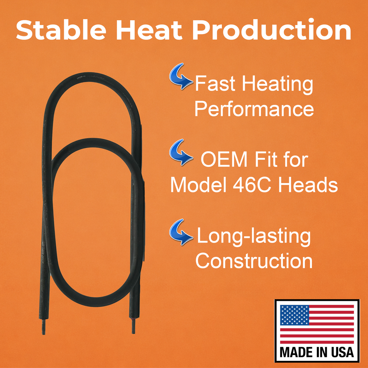 Durastill Model 46 Heating Element – OEM 1500W Replacement Element ...