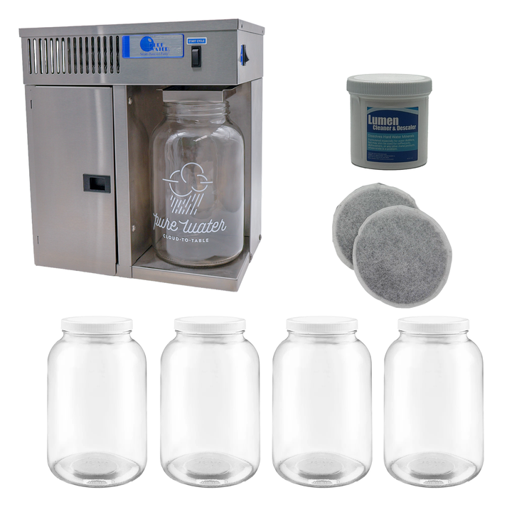 Mini Classic CT Water Distiller – Premium Countertop Distiller Bundle ...